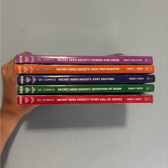 DC Comics | Other | Dc Comics Secret Hero Society Book Collection ...